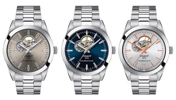 Tissot: Gentleman Powermatic 80 Open Heart Collection Tissot: Gentleman Powermatic 80 Open Heart Collection